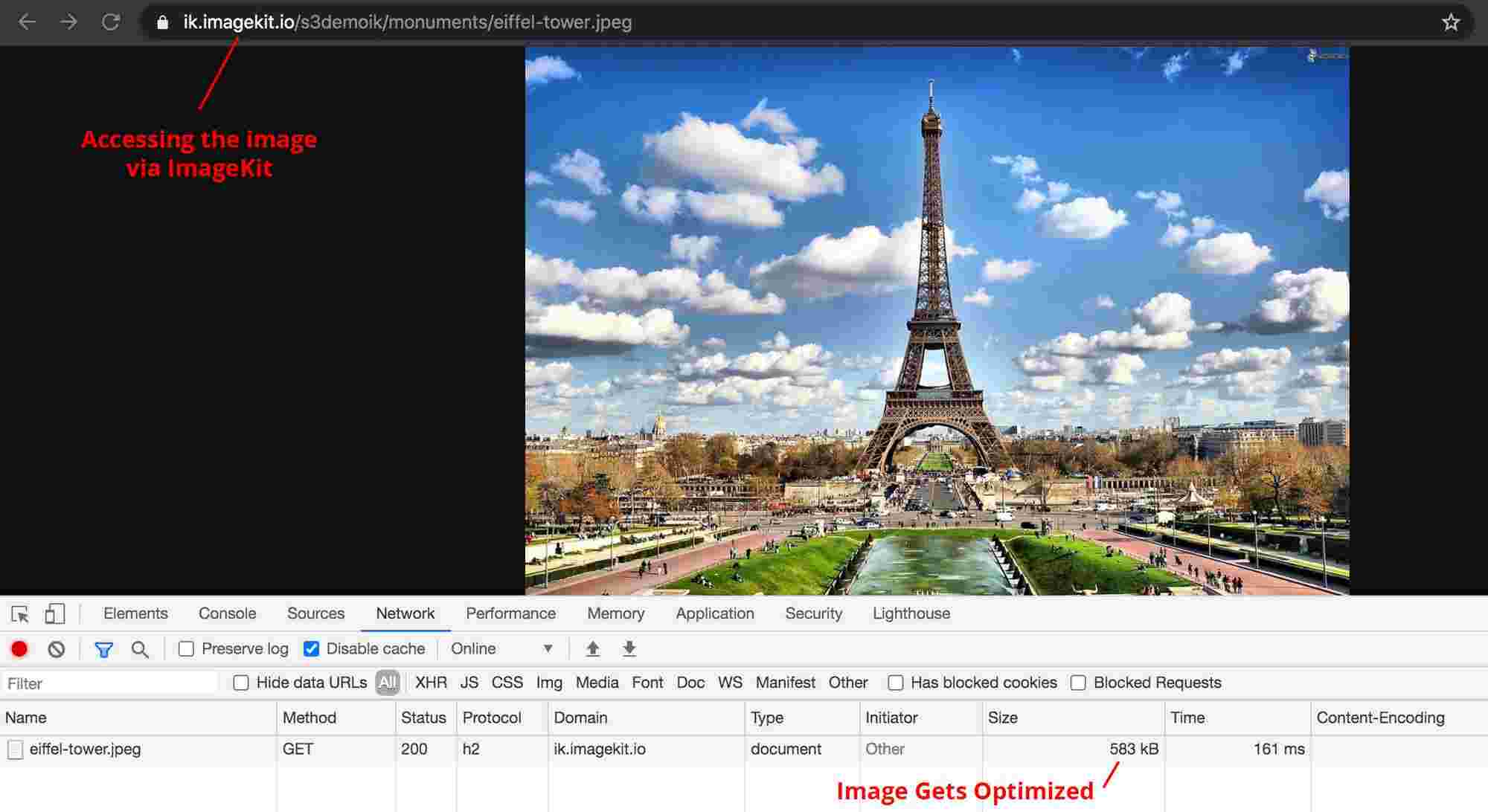 Optimize and resize images in AWS S3 in real-time with ImageKit