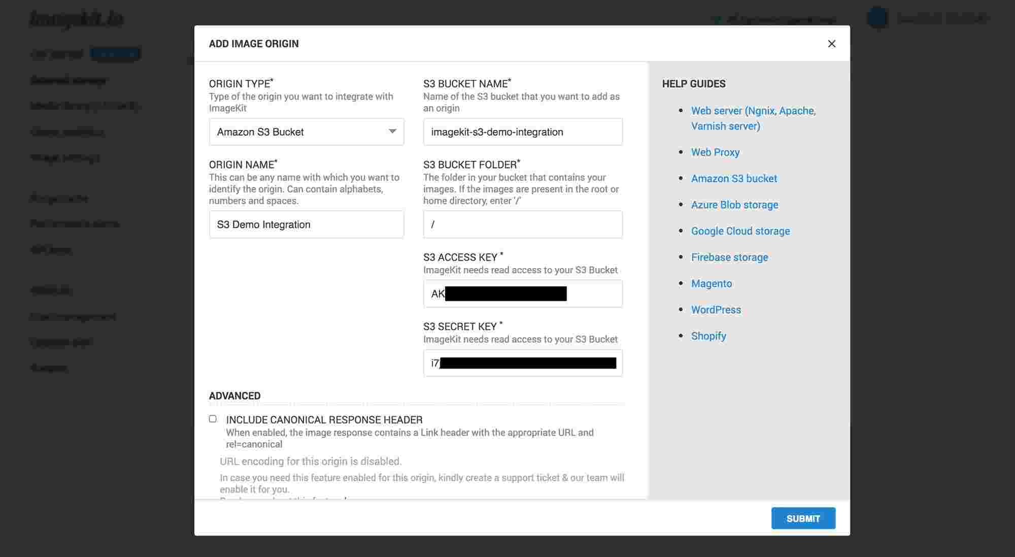 Optimize and resize images in AWS S3 in real-time with ImageKit