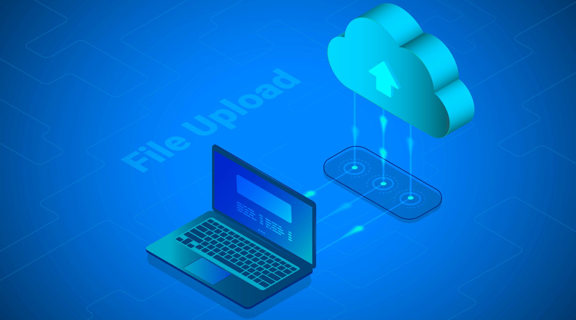 Client-side image upload in JavaScript without managing storage