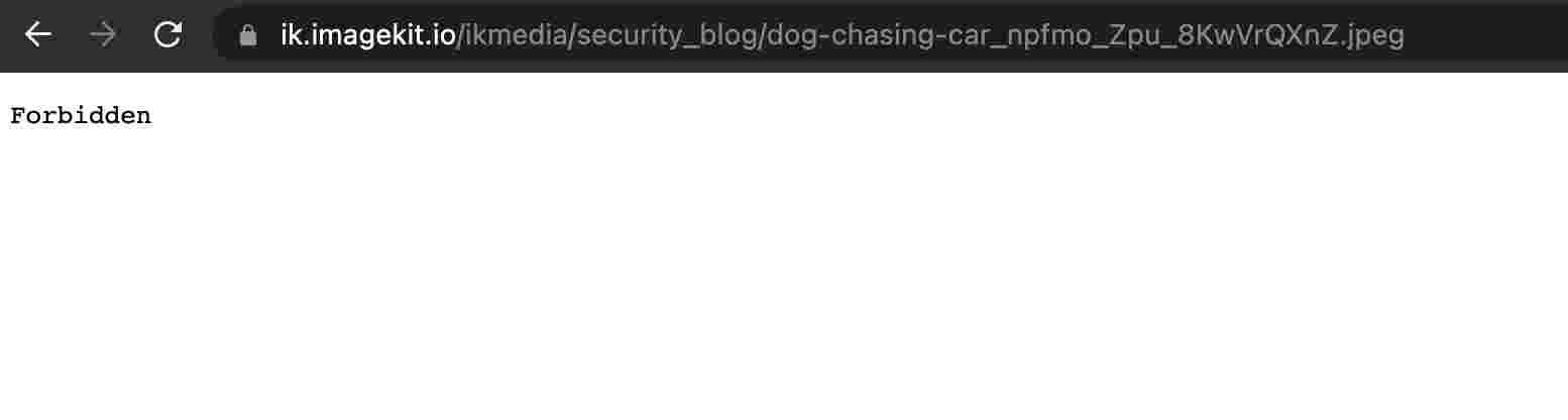 5 ways to secure your website images with ImageKit
