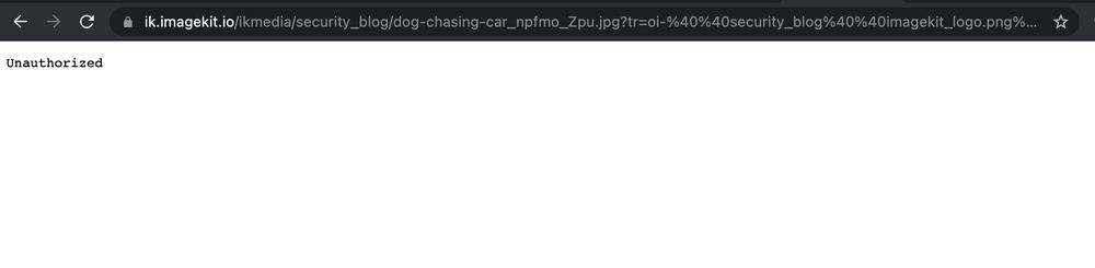 5 ways to secure your website images with ImageKit