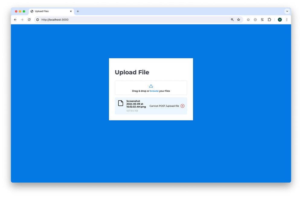 Node.js image upload