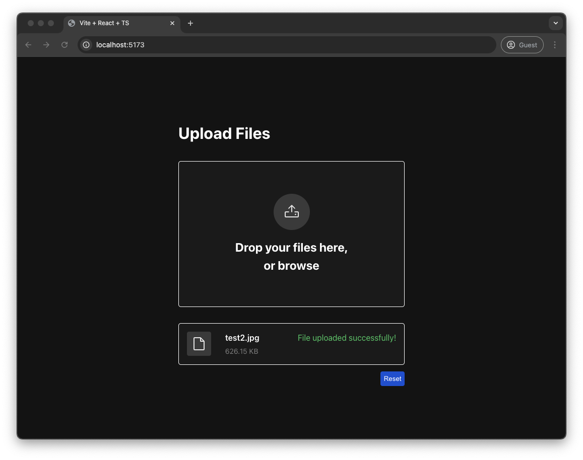 React image and video upload