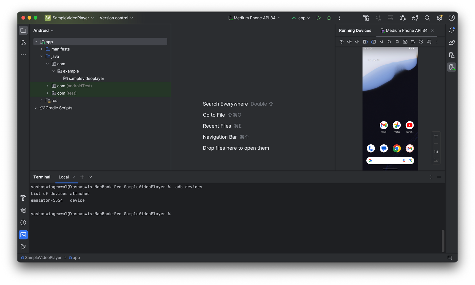 Adding video player in React Native