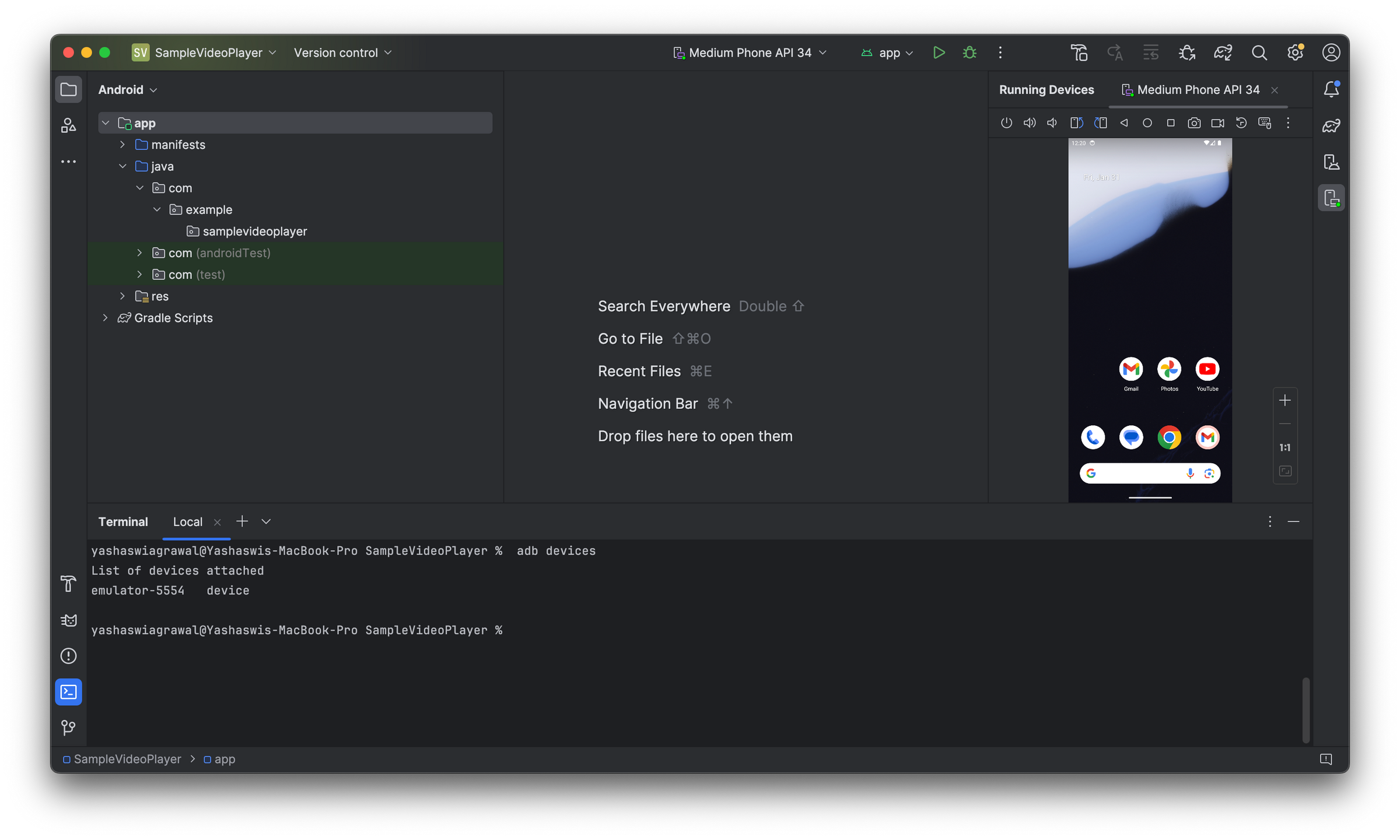 Adding video player in React Native